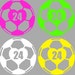 2 11 Inch Soccer Ball Decal Soccer Ball Car Decal Soccer - Etsy