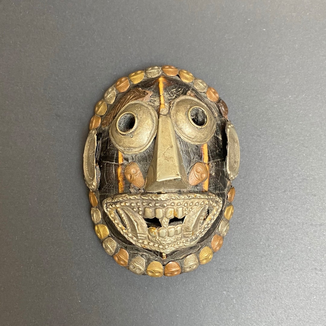 Tibetan Buddhist Turtle Shell Mask - Etsy