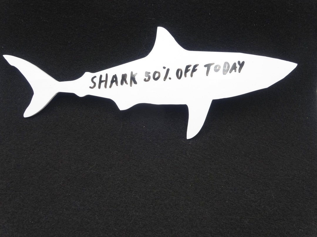 Dry Erase Board Shark Menu Board / Seafood Menu Sign / Restaurant - Etsy