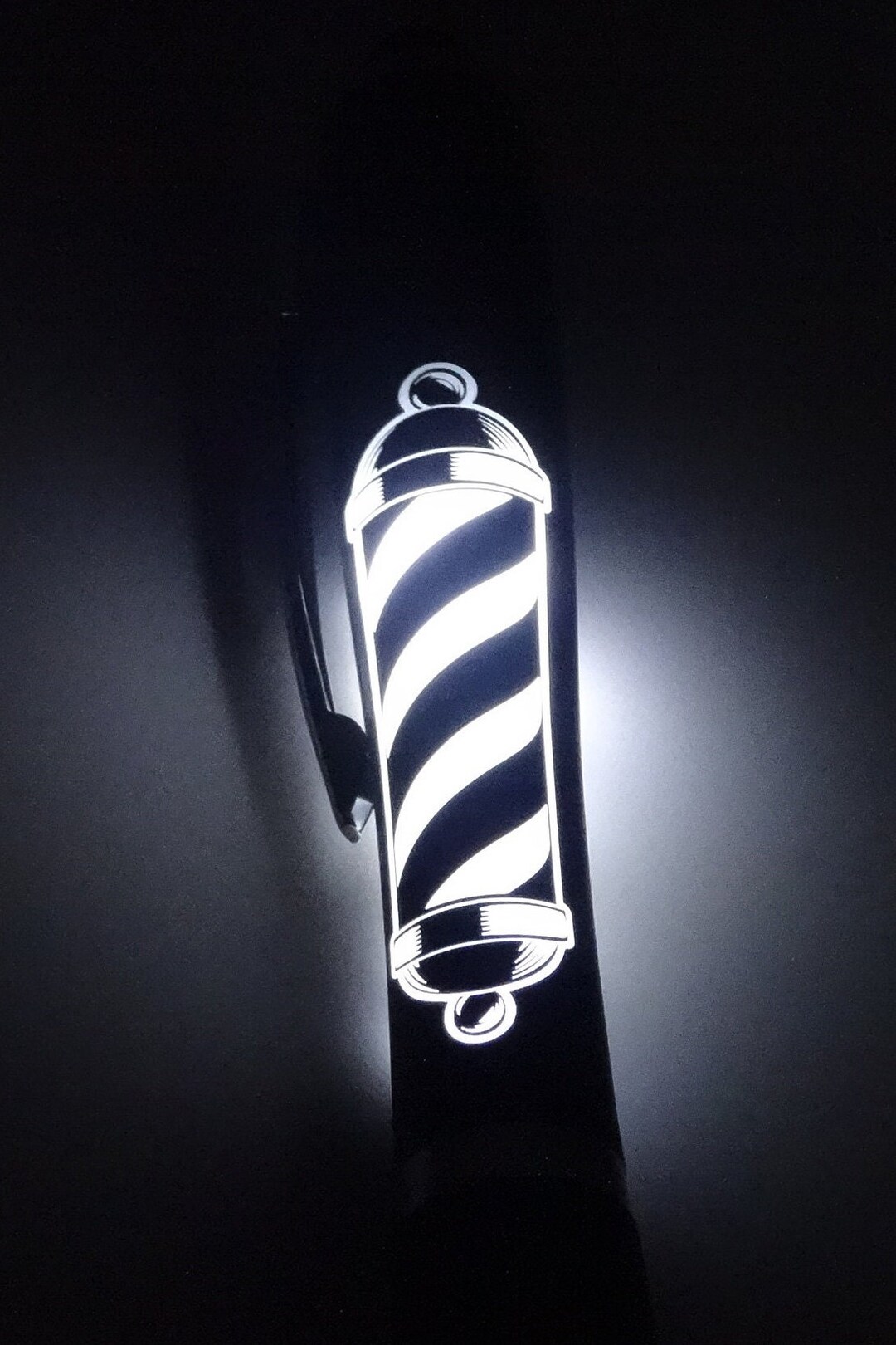 Barber Pole Lighted Ink Pen - Etsy