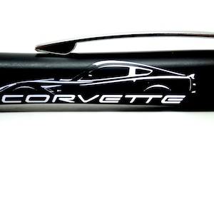 New Corvette Lighted Ink Pen ! - Etsy