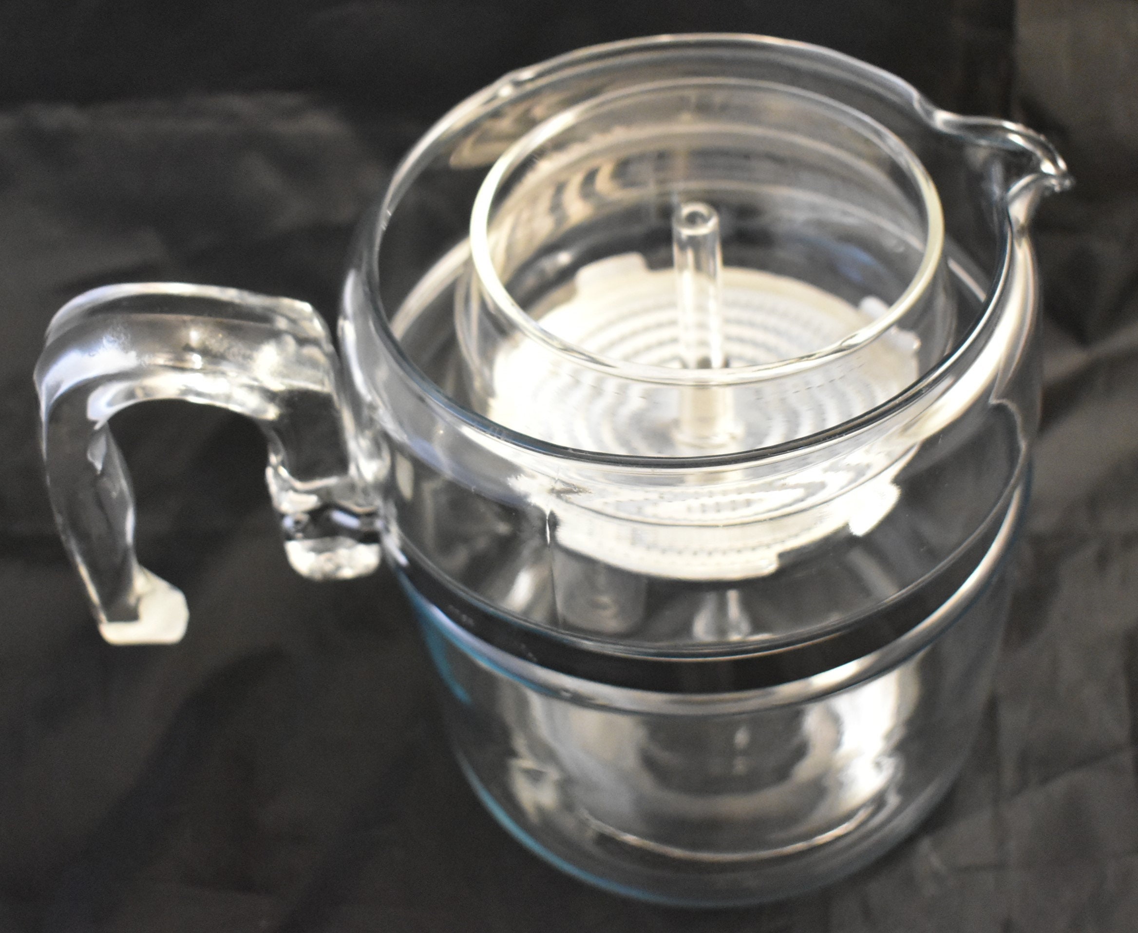 Pyrex 9 Cup Glass Flameware Coffee Percolator / Pot | Etsy