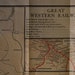 1920s Great Western Railway great Britain Color Map - Etsy