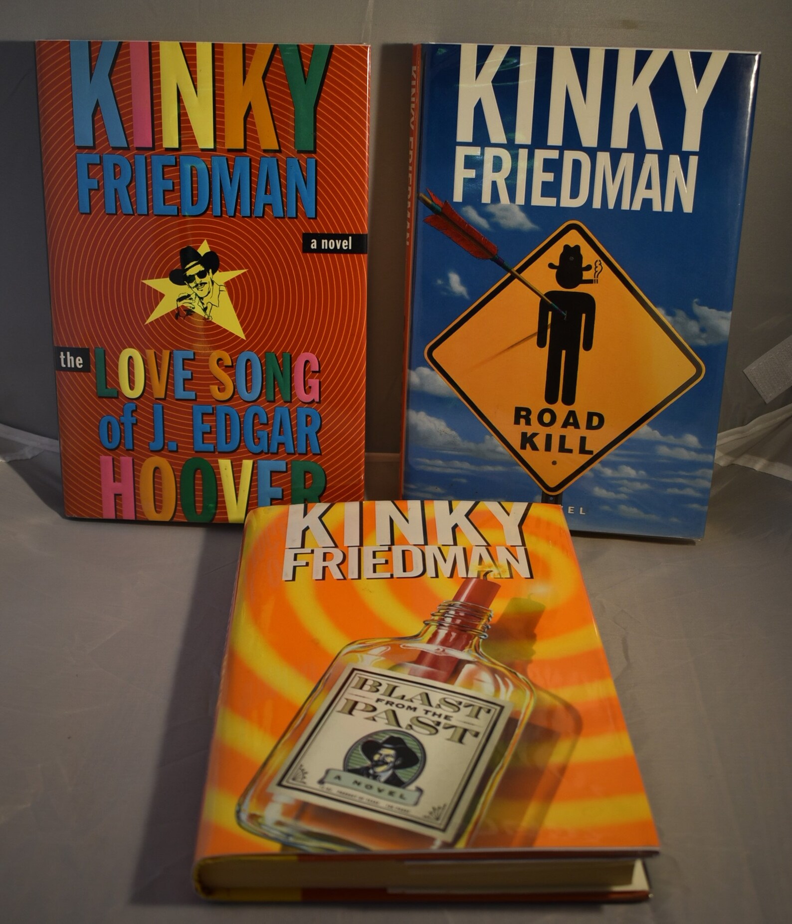 First Edition Hardcover Set of 3 Kinky Friedman Titles | Etsy