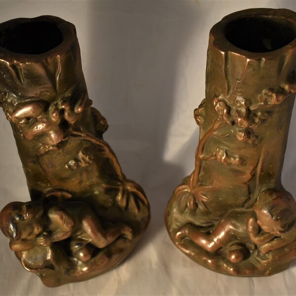 Chalkware Vase - Etsy