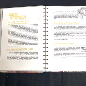 Vintage 1978 the Kellogg's Cookbook - Goes Beyond the Cereal Bowl ...