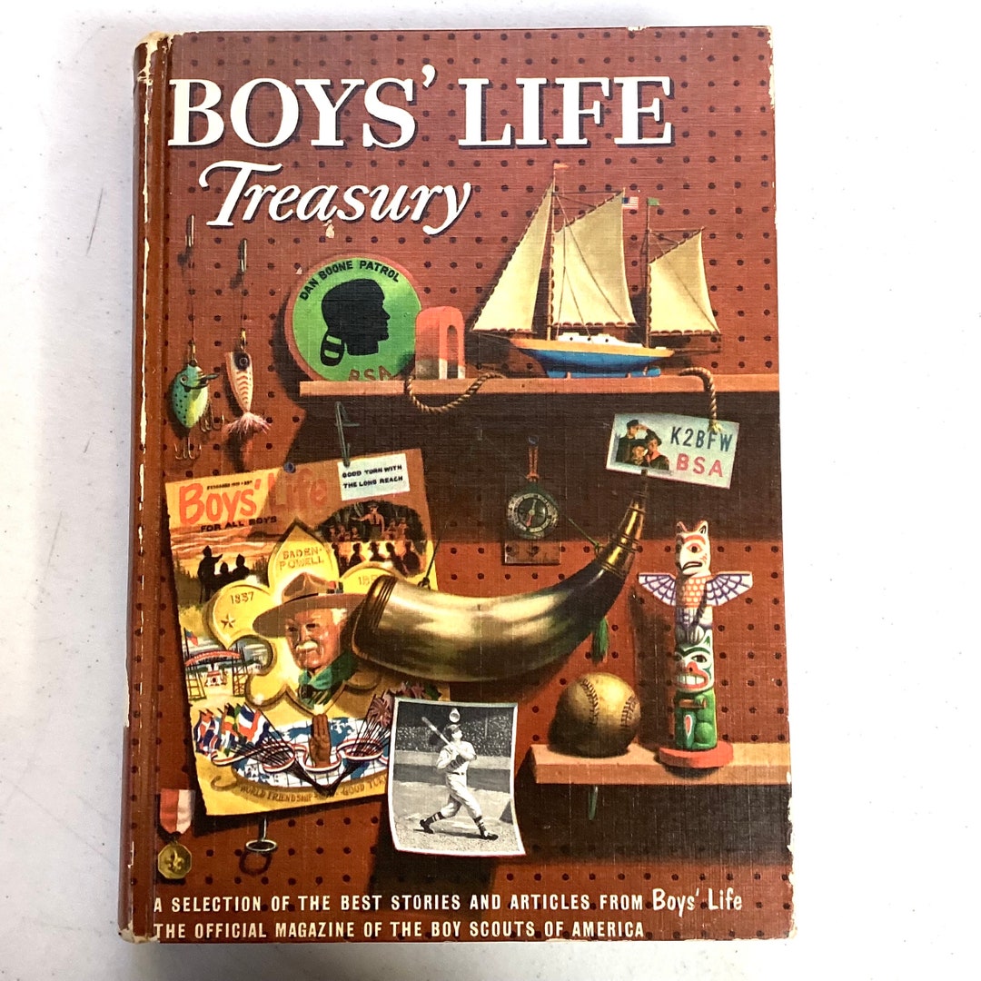Vintage 1958 Boys' Life Treasury, Selection of Best Stories and ...
