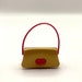 Vintage 2000s Gold and Red 1:6 Scale Miniature Fashion Doll Purse ...