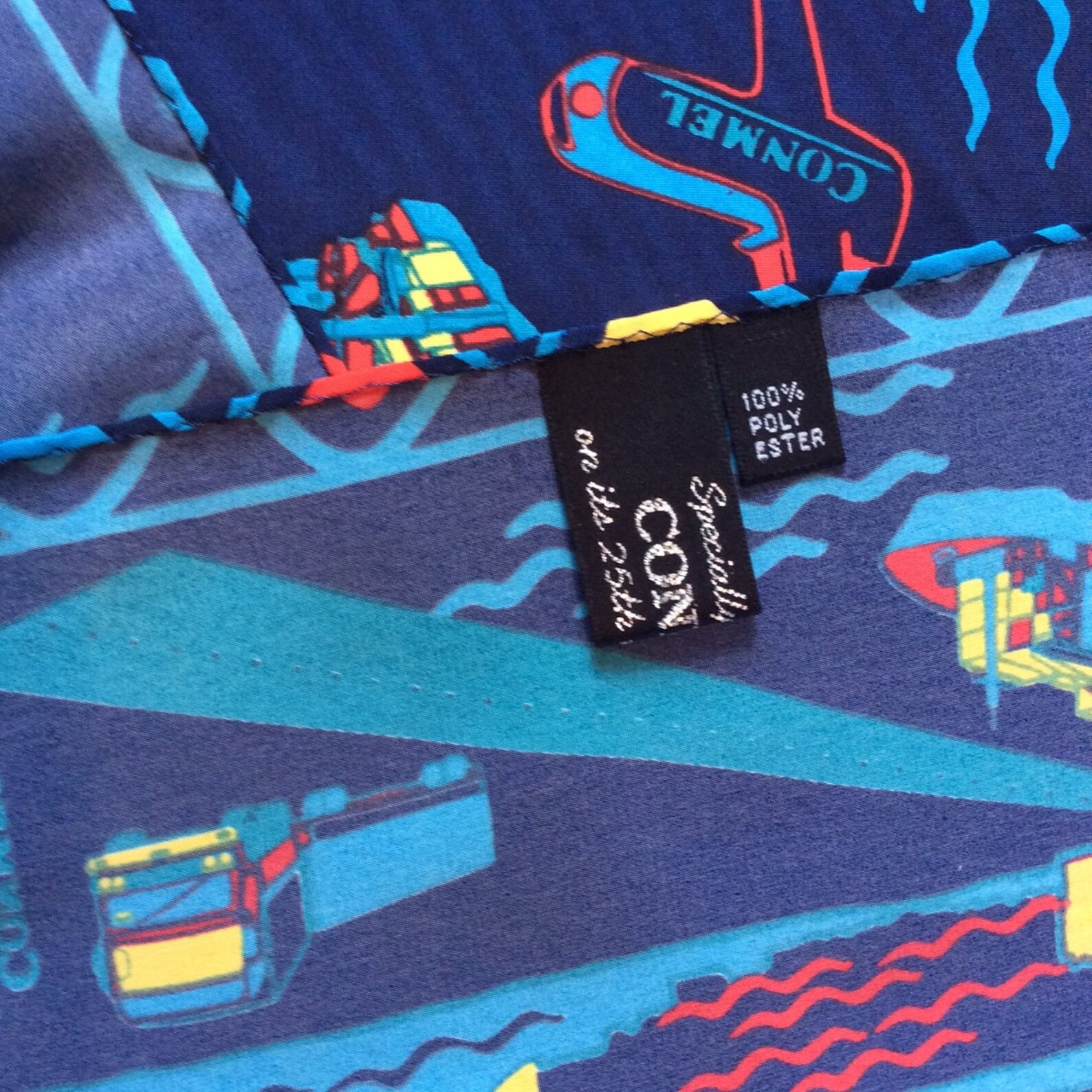 Vintage 1990s Conmel Sweden Maritime Nautical Blue Oversized | Etsy