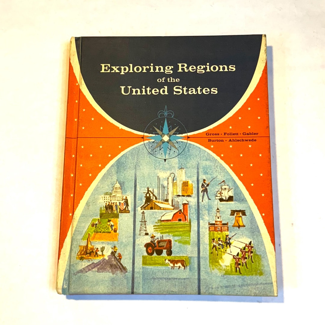 Vintage 1960s Mid Century Modern American History Middle School Junior ...