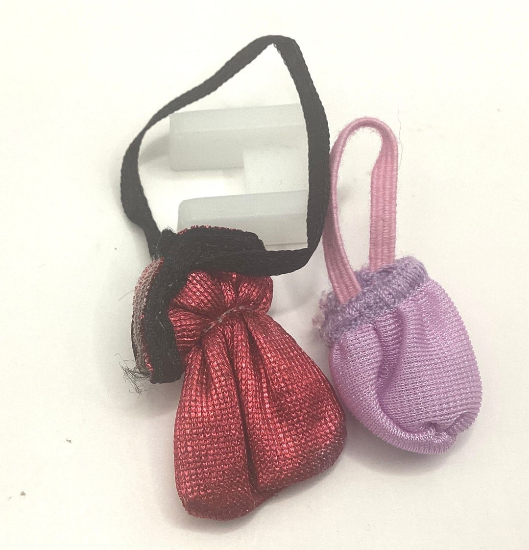 Vintage 1980s Choice of Small Drawstring Antique Fancy Lady Purses ...