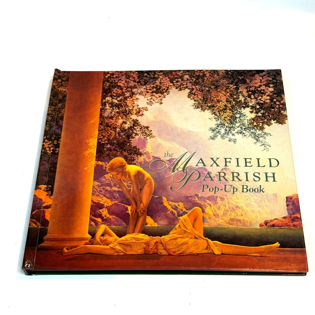 Vintage 1993 Maxfield Parrish Pop up Book Collectible Art Pop up Book ...