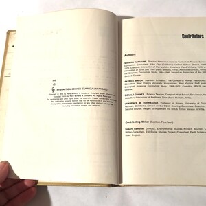 Vintage 1970s "interaction of Matter and Energy" High School Science ...