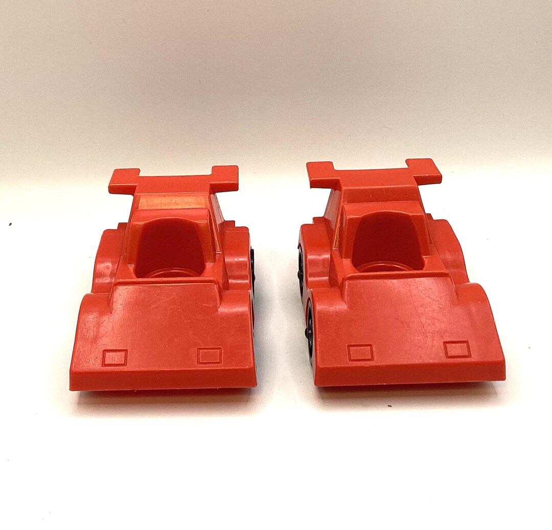Vintage 1970s/1980s Fisher Price Little People Red Indy Race Car ...