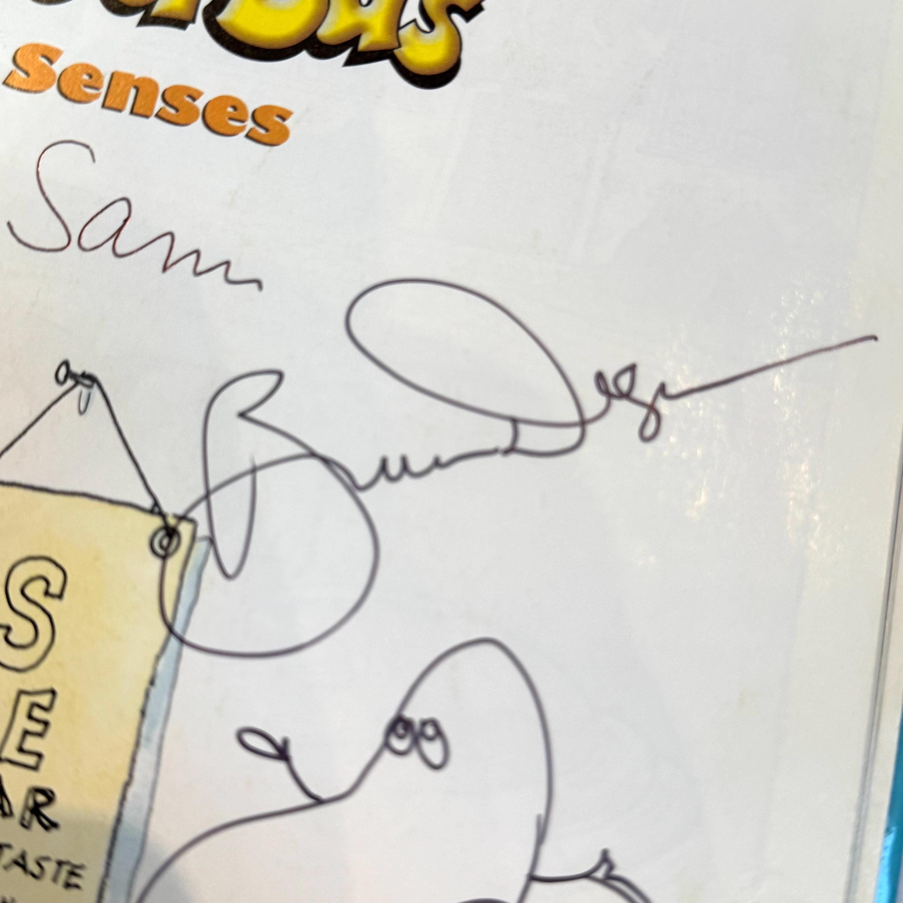 Vintage 1990s DOUBLE SIGNED Magic School Bus Explores the Senses ...