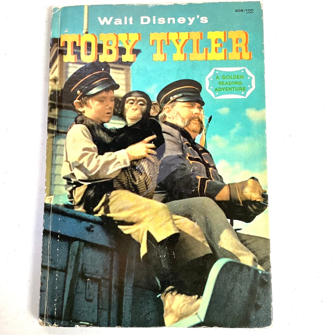 Vintage 1960 Walt Disney's Toby Tyler, Golden Press New York - Etsy