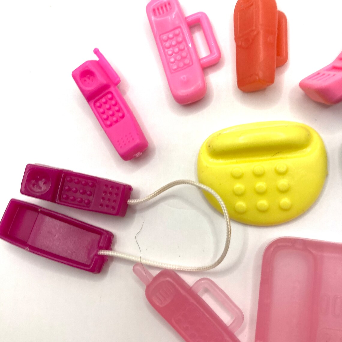 Vintage 1980s-2000s Choice of 1:6 Scale Miniature Telephones/portable ...