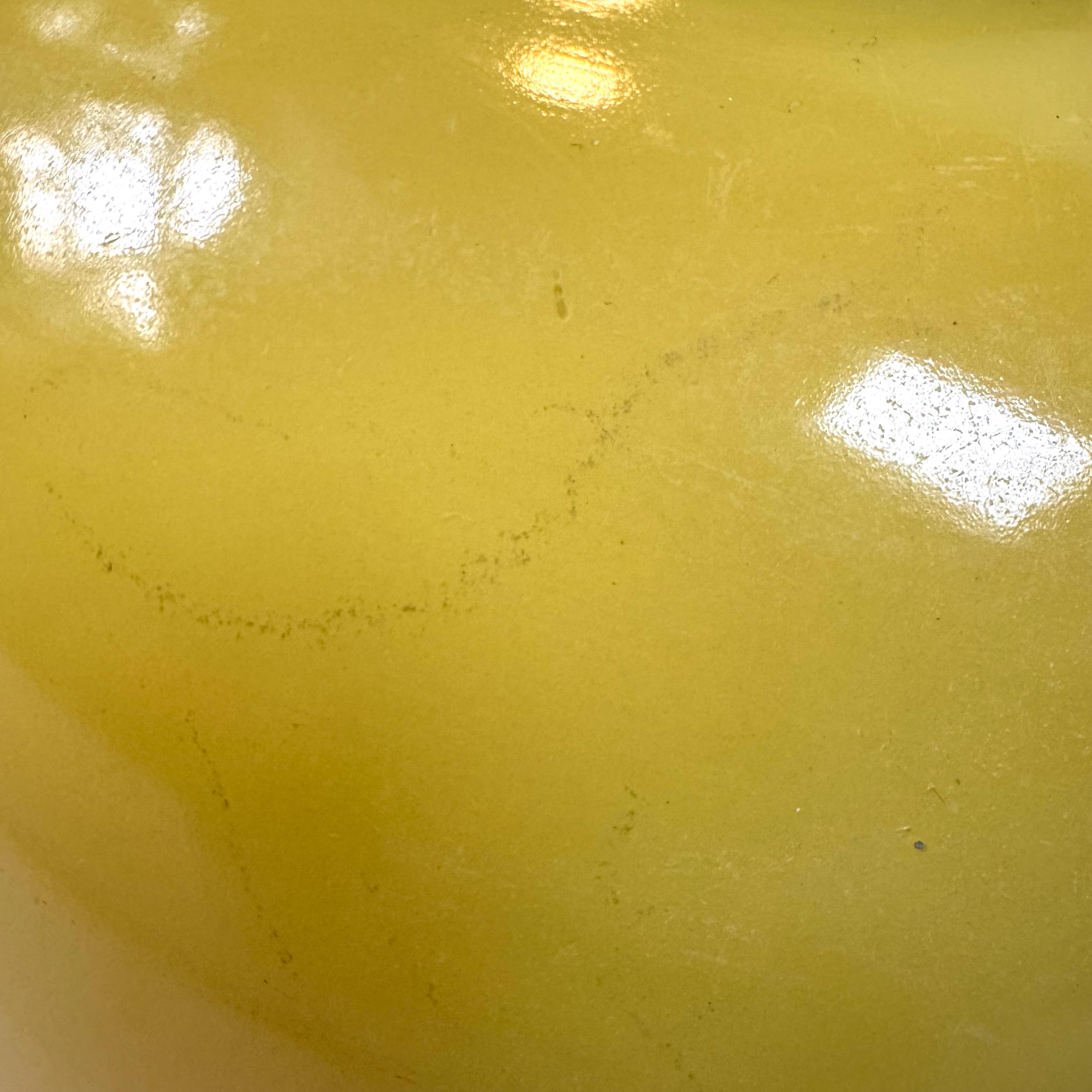Vintage Pyrex 404 Extra Large Bright Yellow 4 Qt Mixing Bowl in Great ...
