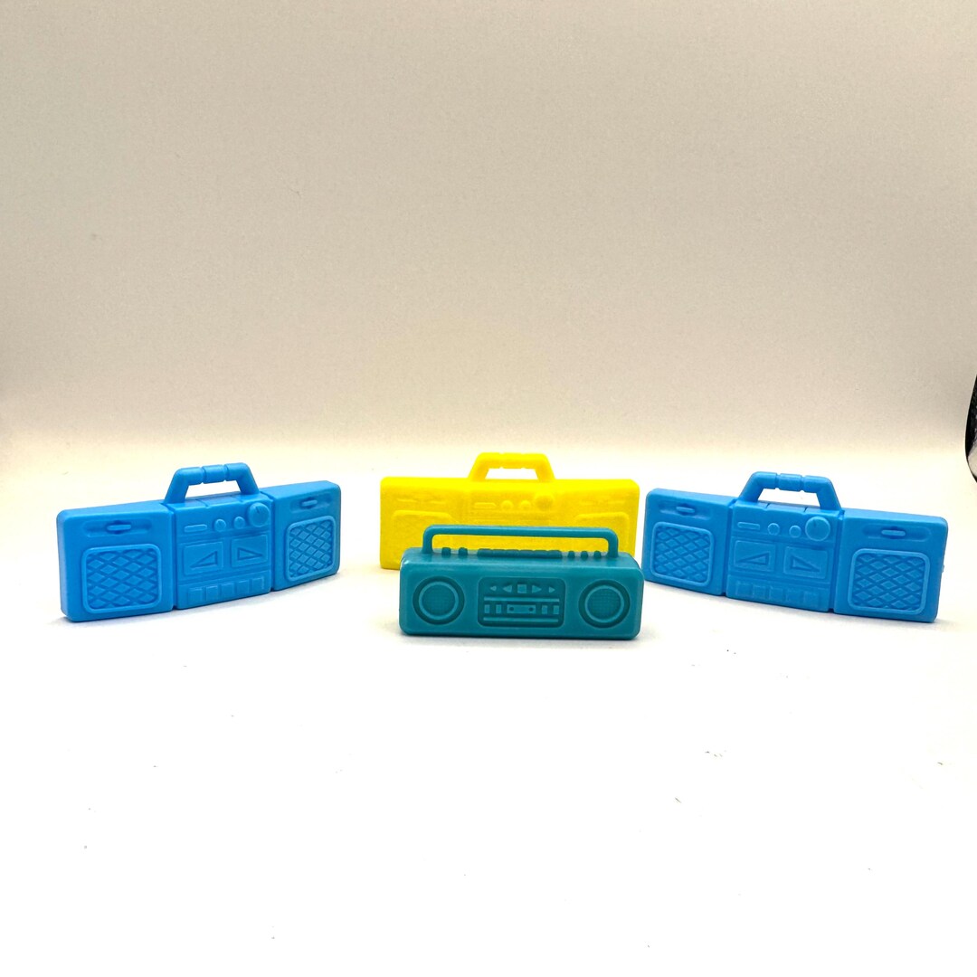 Vintage 1990s Choice of 1:6 Scale Fashion Dollhouse Miniature Boombox ...