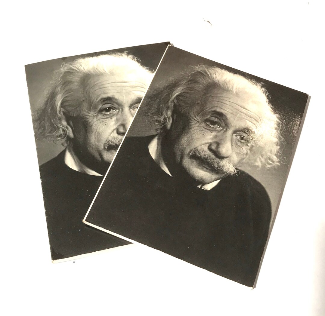 Vintage Einstein Postcard Sized Notebook/science Hero/physics Power ...