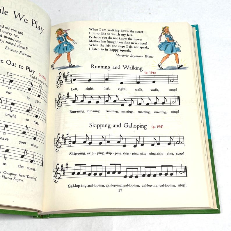 Vintage 1950s "singing Our Way" Ginn and Company Elementary School ...