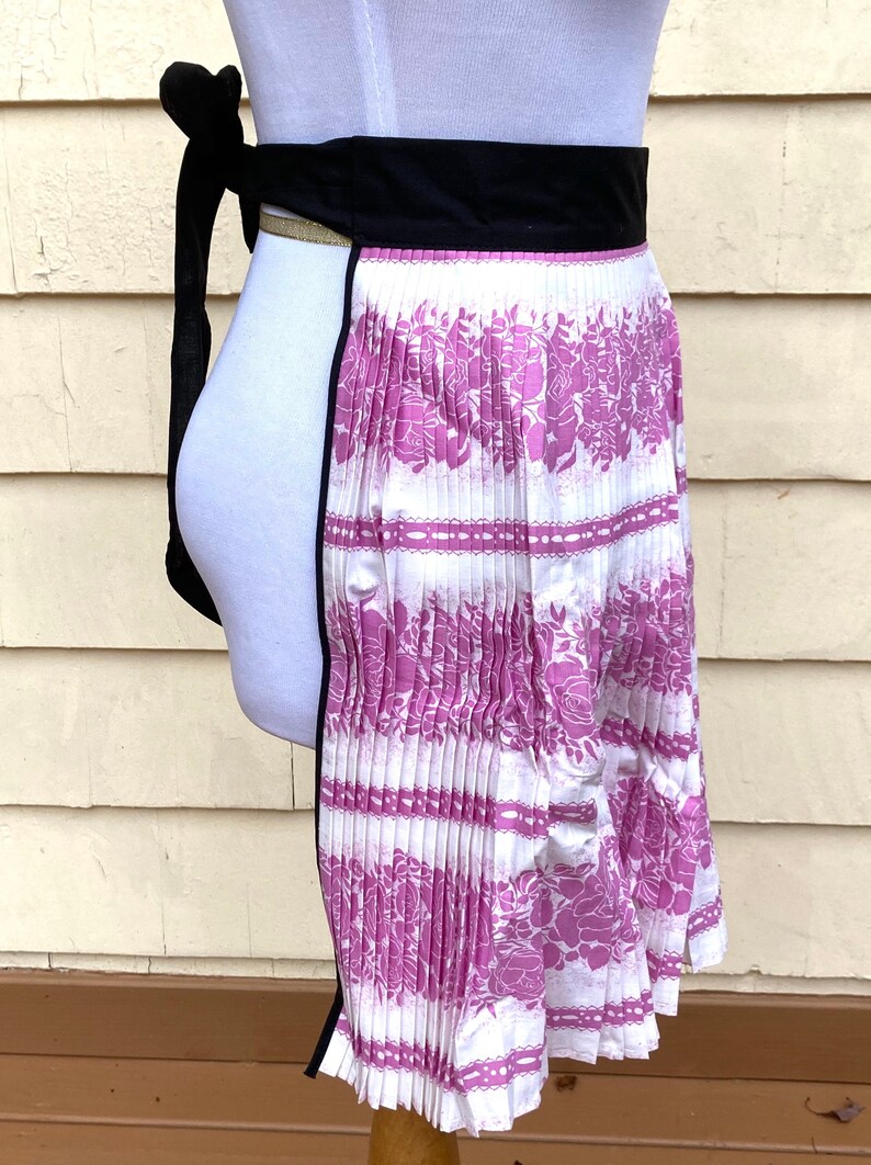 Vintage 1950s NWOT Lavender Purple Pleated Fancy Fancy Half - Etsy