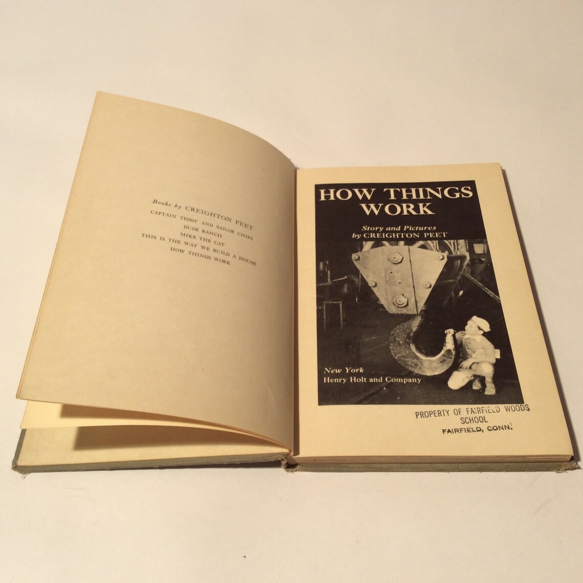 Vintage 1940s 'how Things Work' Children's Science Engineering ...