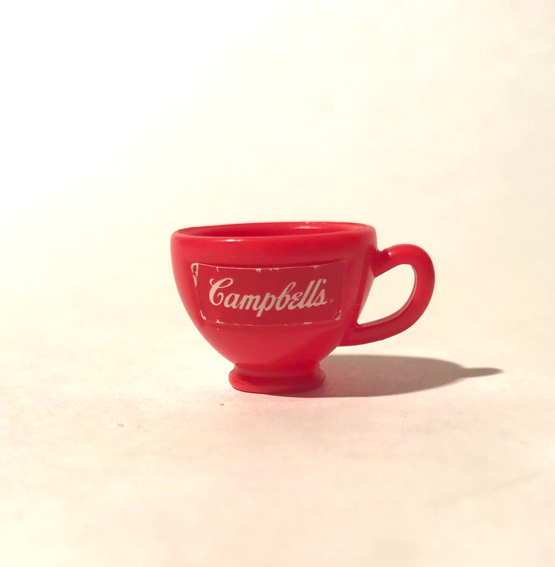 Vintage 1990s 11.5"/30cm Fashion Doll 1:6 Scale Miniature Red Campbell ...