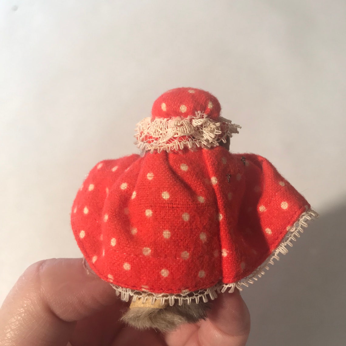 Vintage Teeny Tiny German Furry Mouse Grandma Mini Mouse With | Etsy