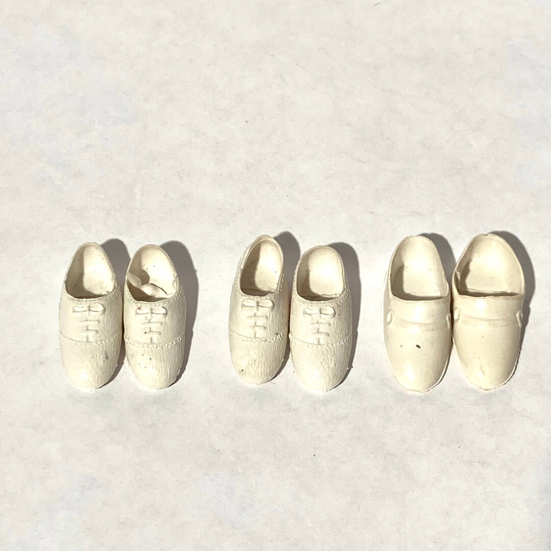 Vintage 1970s Squishy Squishy Plastic Men's White Loafer Shoes for 11.5 ...