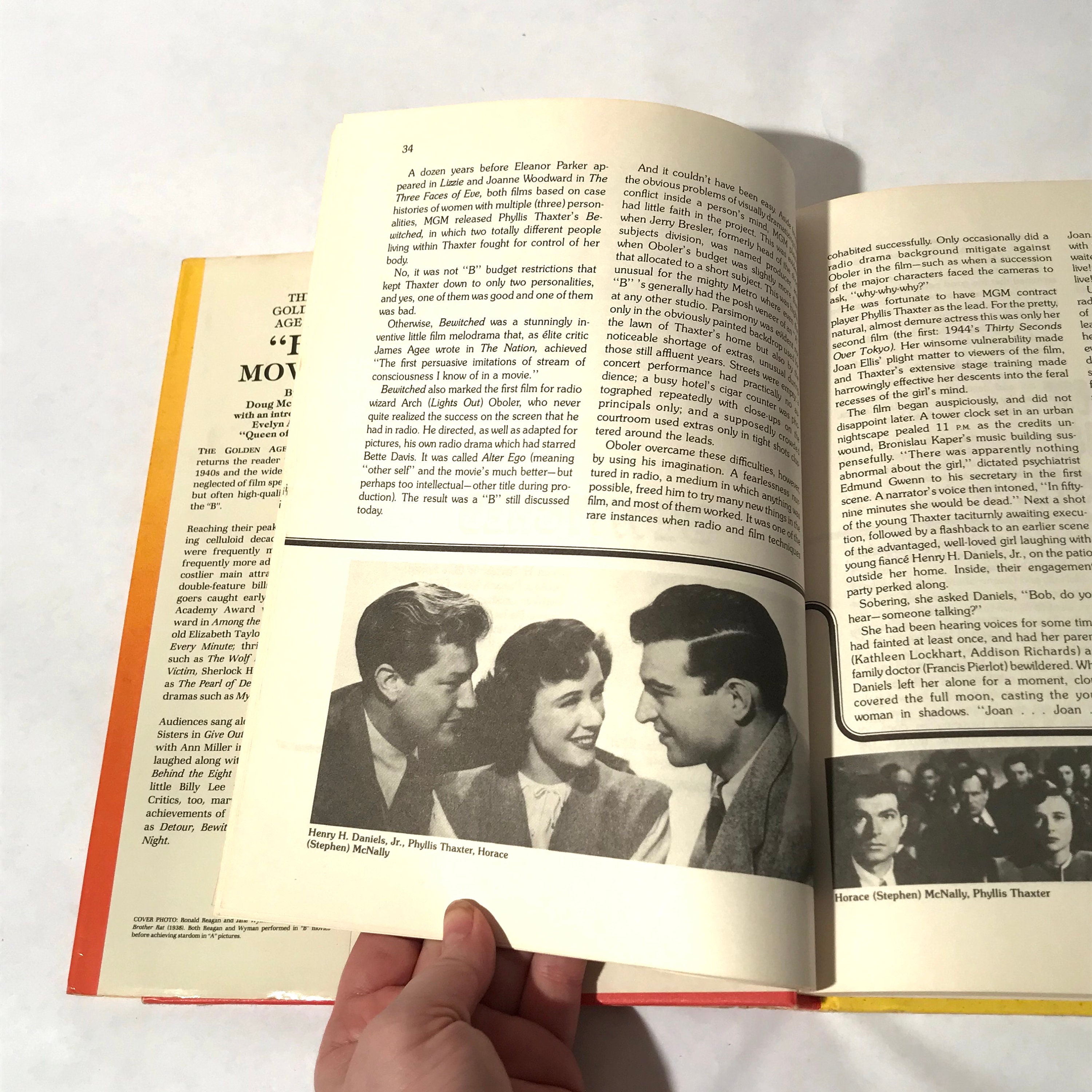 Vintage 1980s the Golden Age of B Movies Hardcover | Etsy