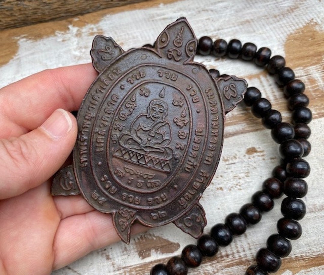 Turtle Amulet // Turtle Statue // Turtle Talisman // Buddhist - Etsy