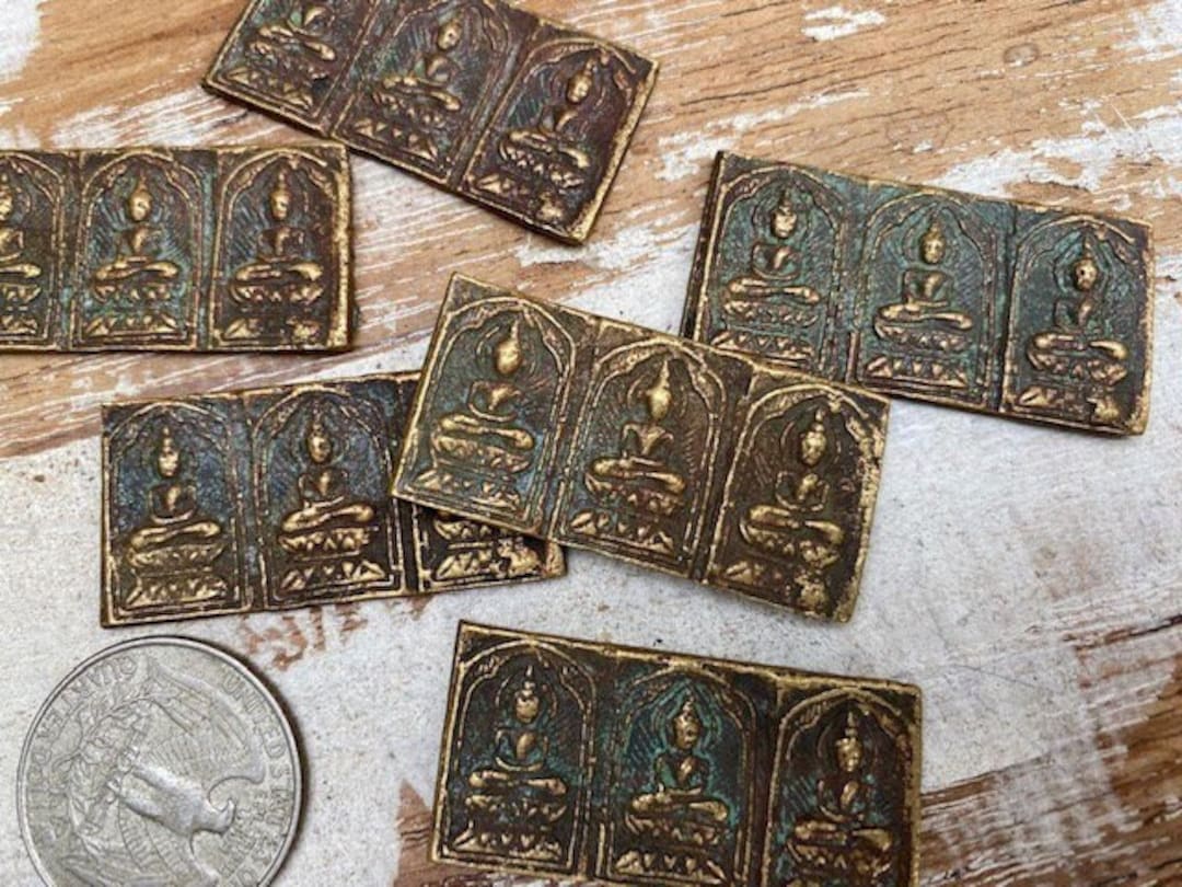 Thai Buddha Amulet // Rustic Thai Buddha Amulet // Buddha Amulet ...