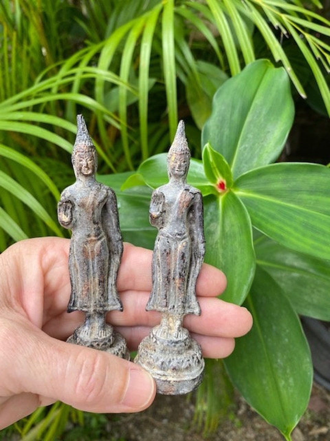 Small Buddha Statue / Standing Buddha Statue / Buddhist Decor / Gift ...