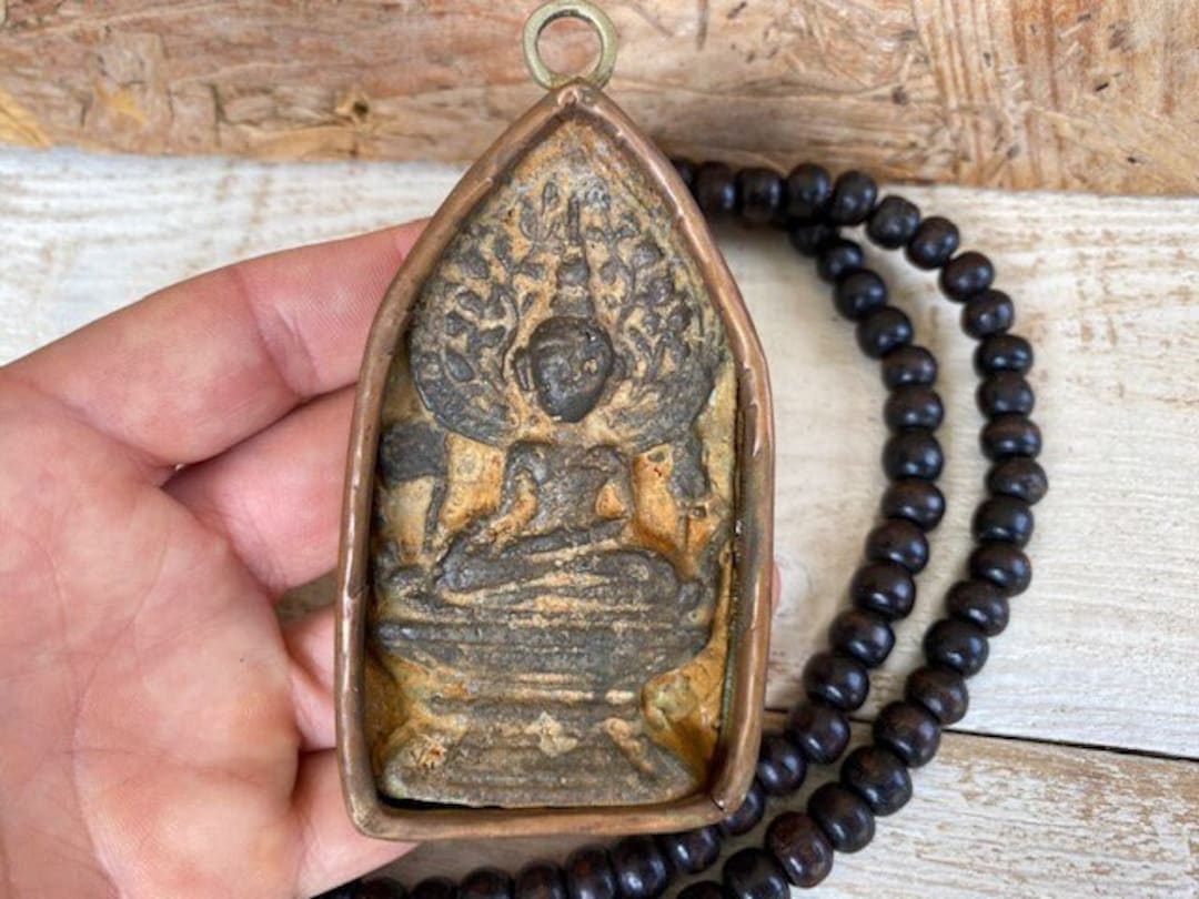 Thai Buddha Amulet Pendant // Thailand Amulet // Amulet Pendant ...