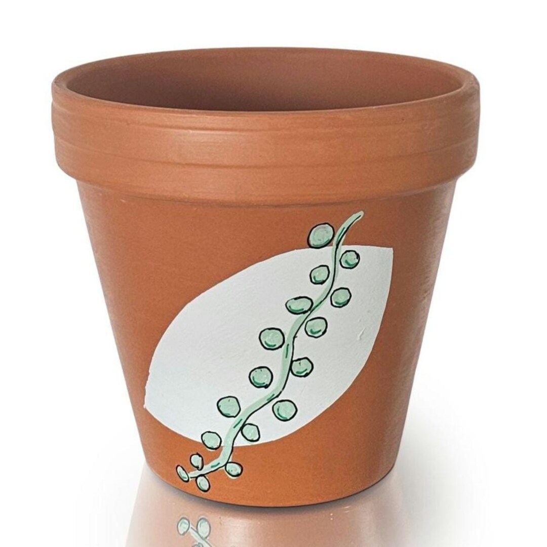 String of Pears Plant Pot. A Personalized Gift for Any Occasion. 6 ...