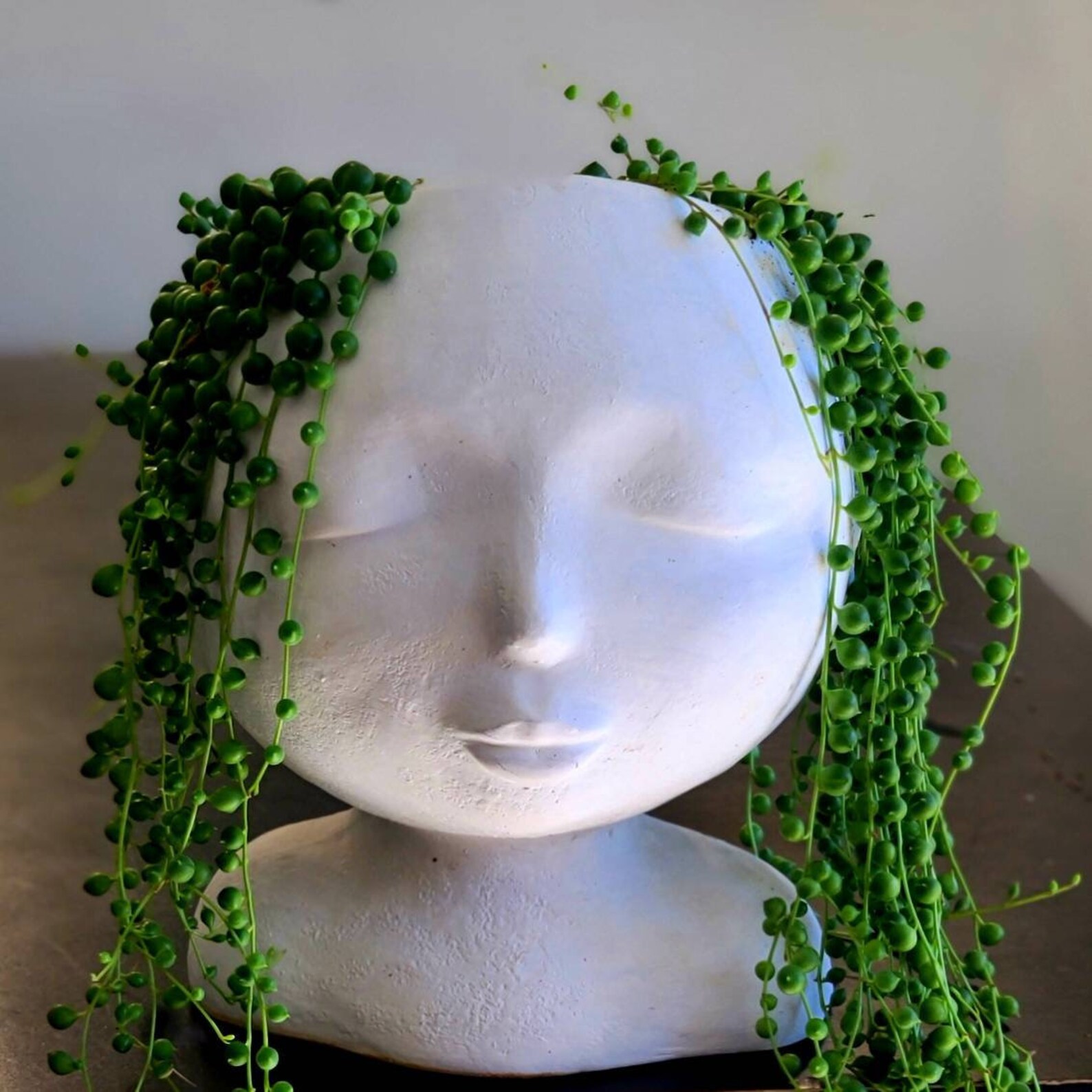 Female Head Planter Pots for Plants With Drainage Unique - Etsy