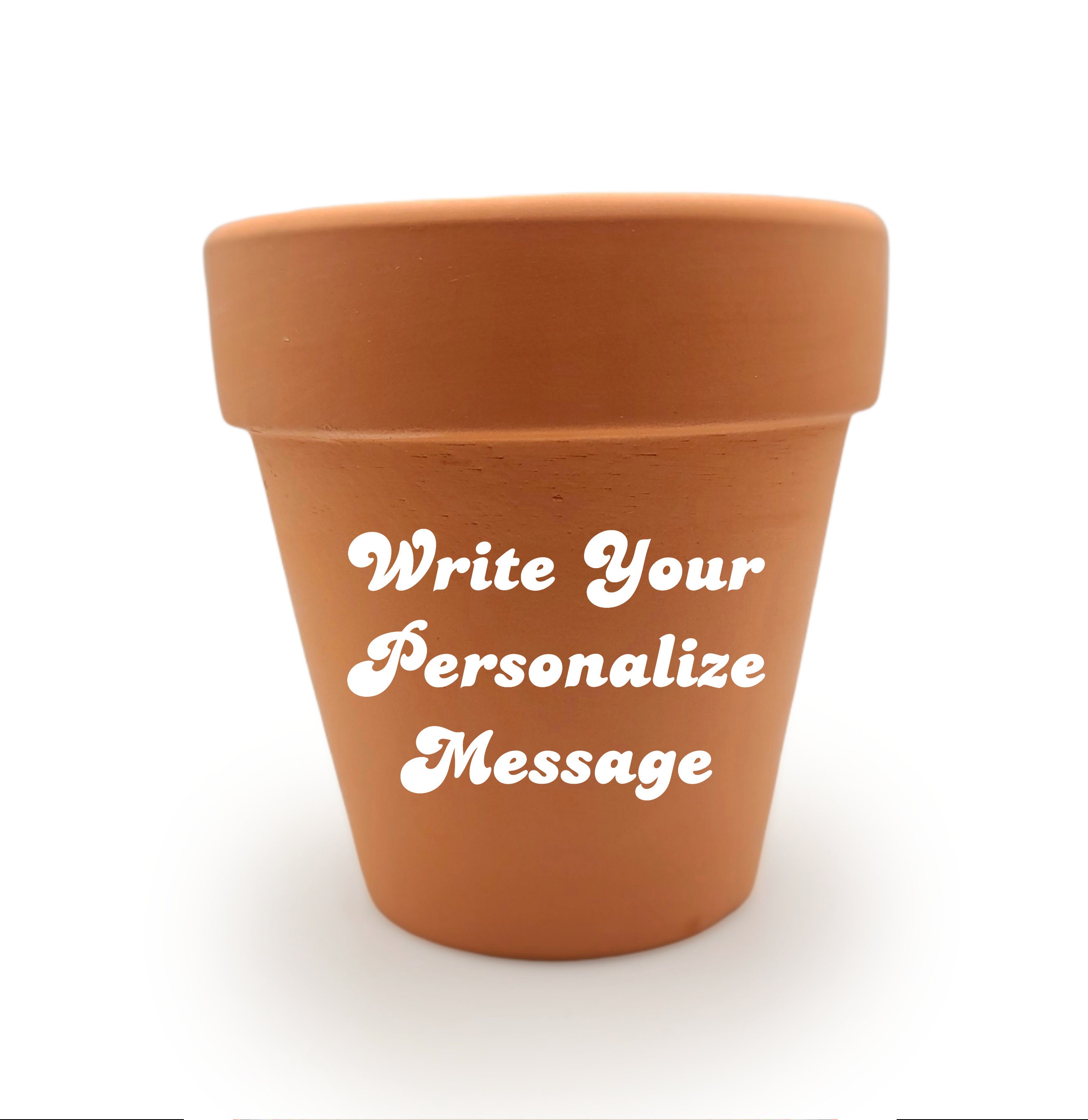 Personalized Father's Day Planter Hand Painted Gnome Design Indoor ...