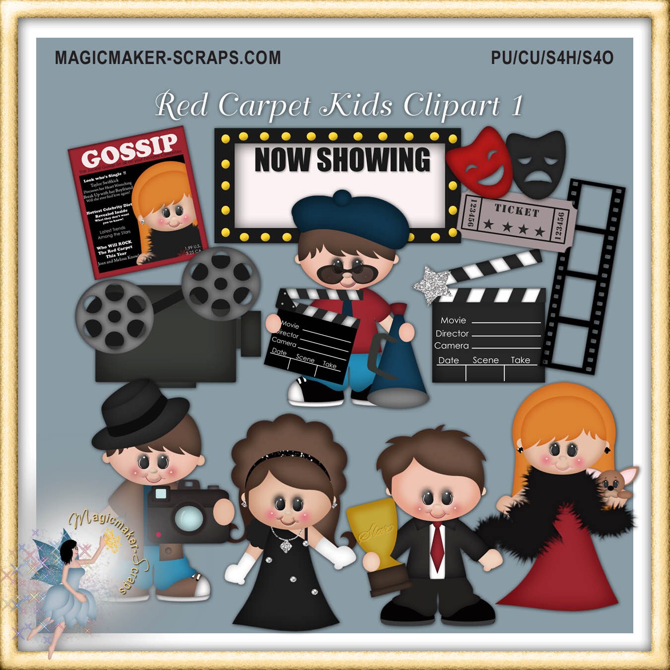 Hollywood Red Carpet Clipart