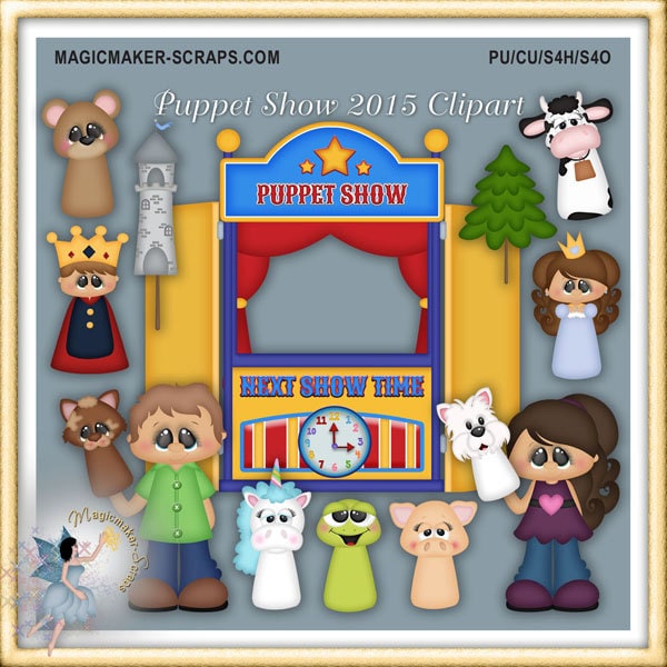 Puppet Show Clipart