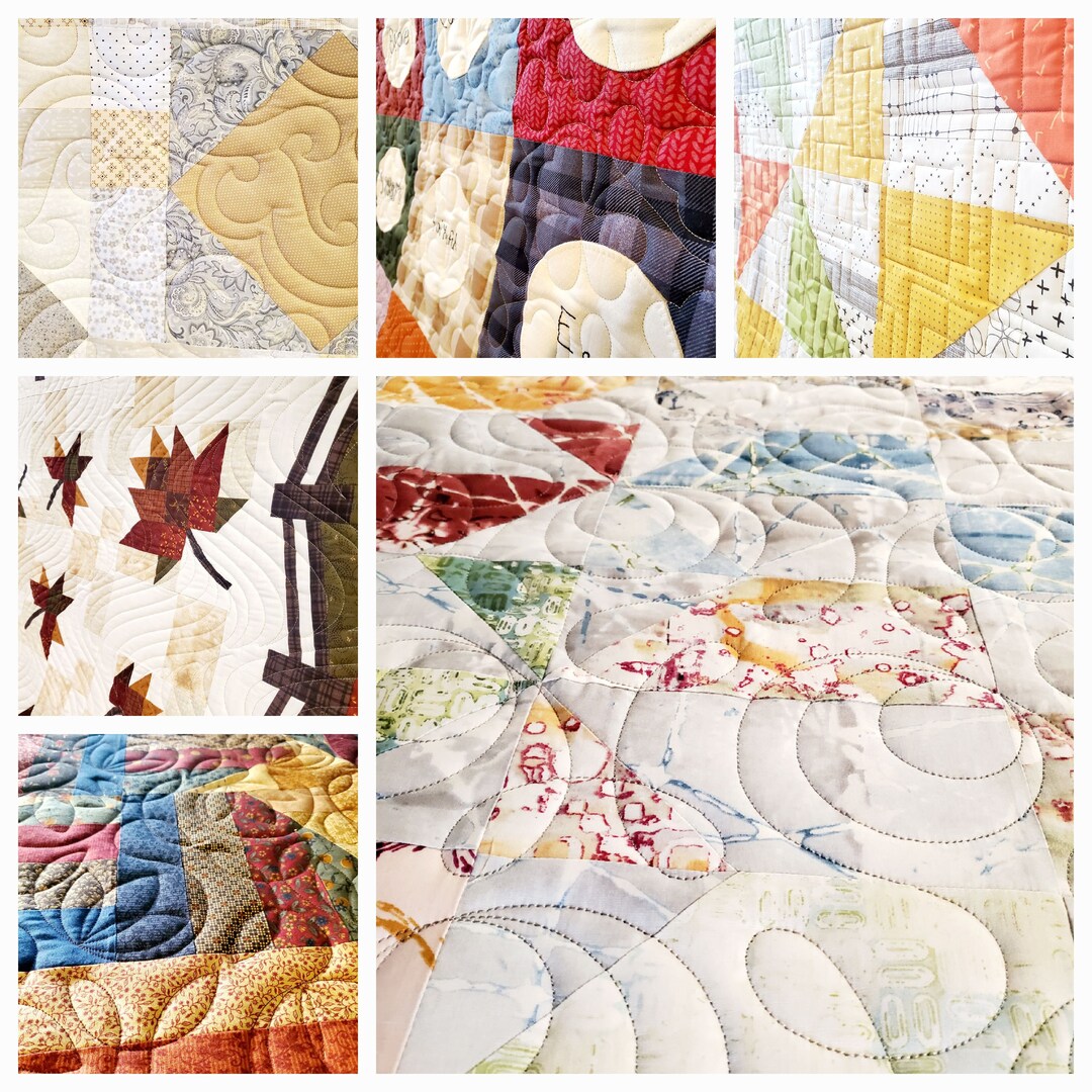 Professional Edge to Edge Long Arm Quilting Service 0.017 per Sq In - Etsy