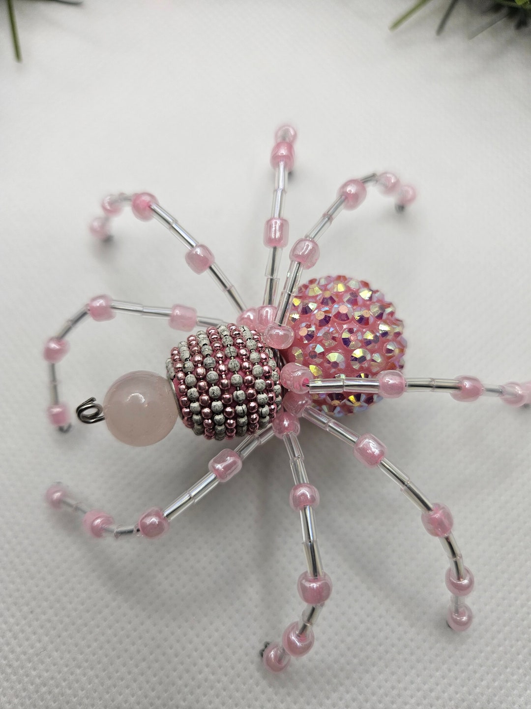 Beaded Spider, Christmas Spider Ornament, Beaded Spider Ornament - Etsy