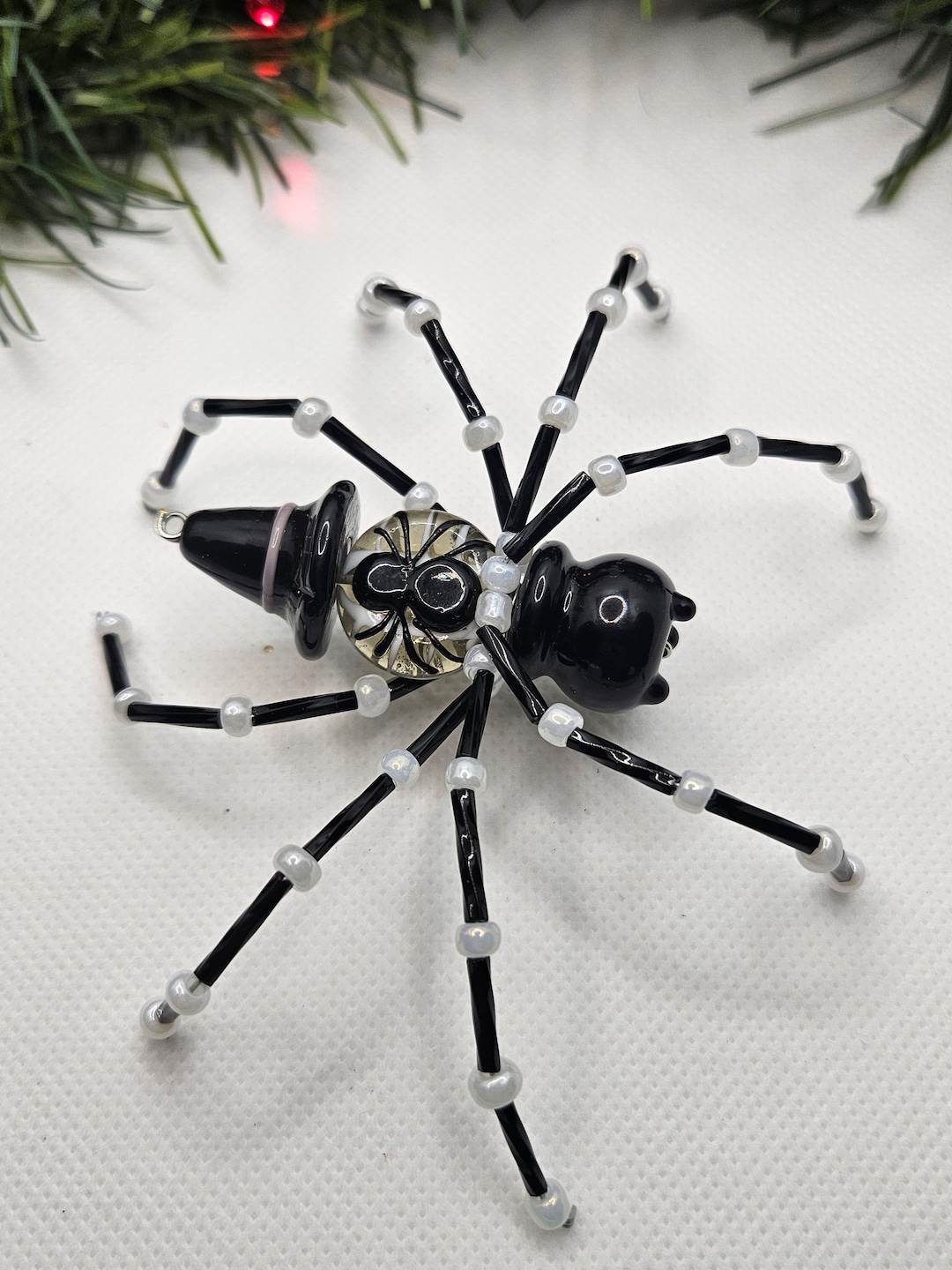 Beaded Spider Christmas Spider Ornament Beaded Spider - Etsy