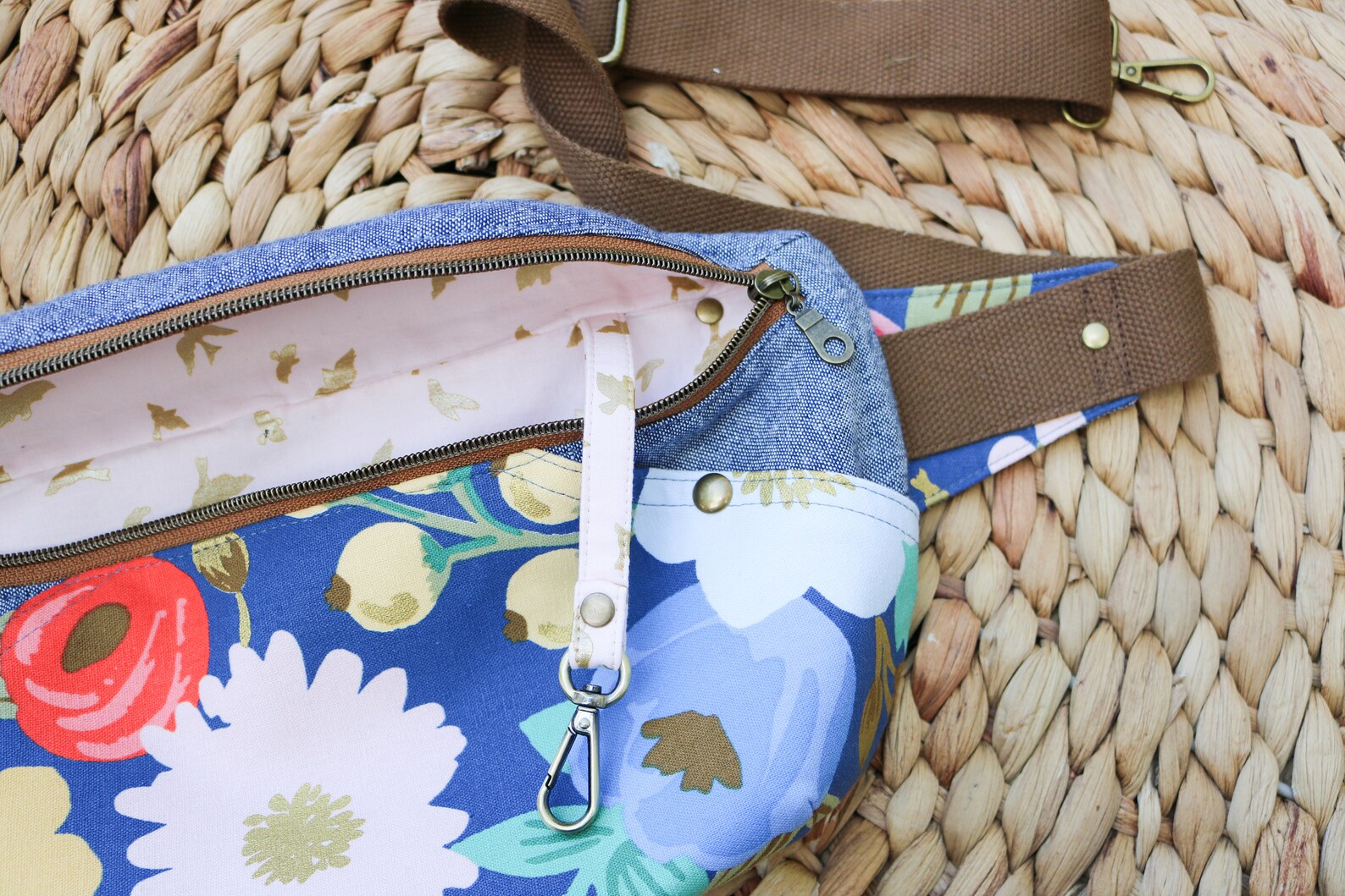 Linda Belt Bag Digital Sewing Pattern - Oversized Fanny Pack - Etsy