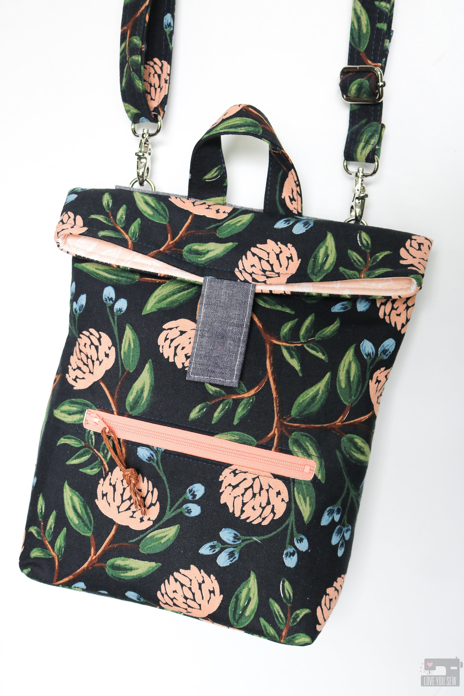 Abbey Convertible Backpack and Crossbody Digital Sewing - Etsy