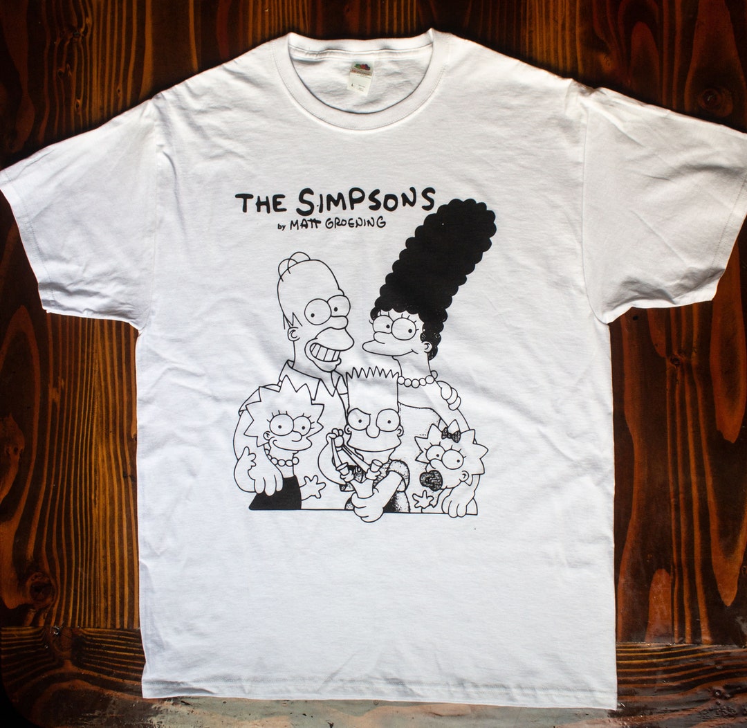 The Simpsons T Shirt - Etsy