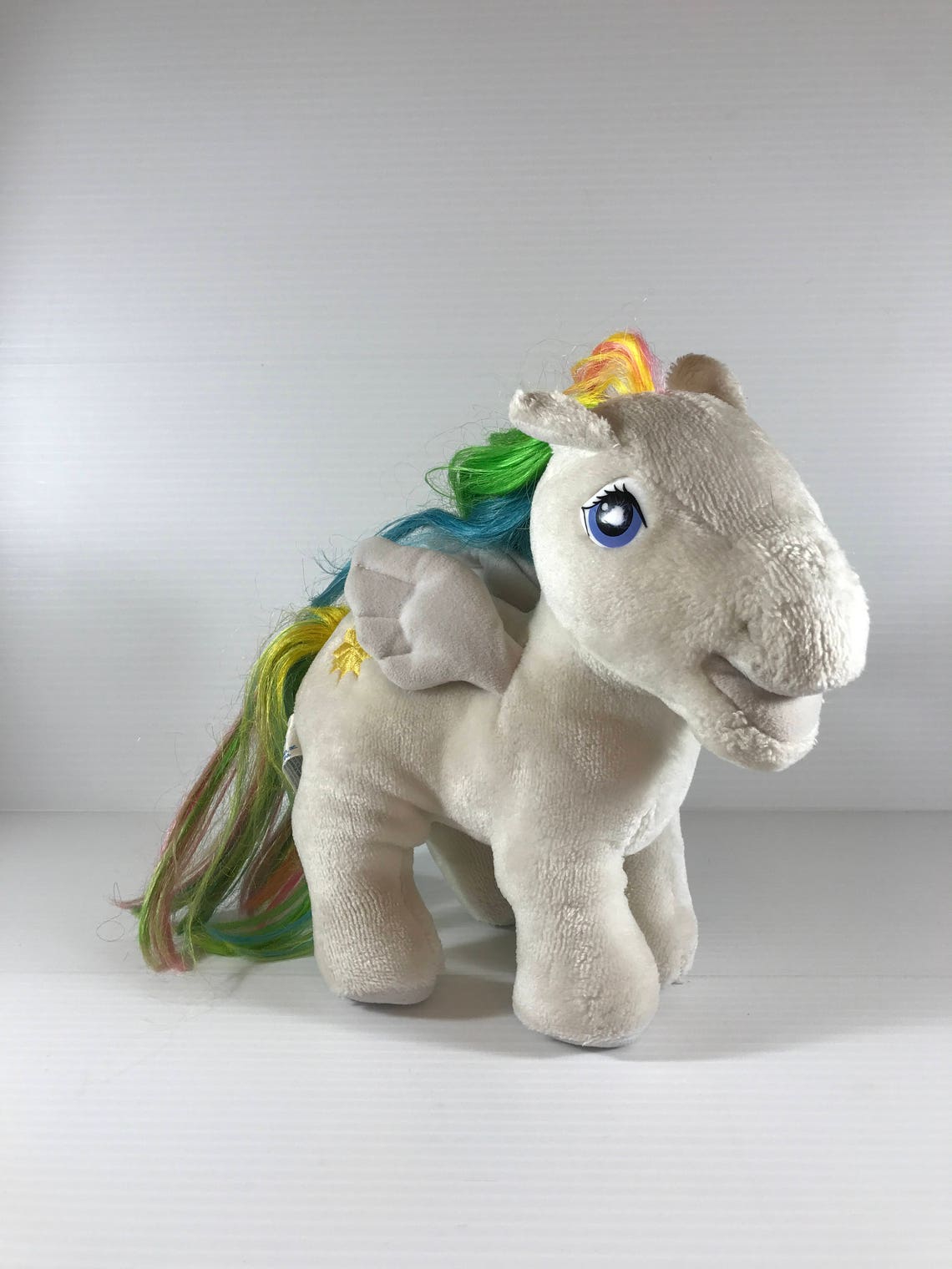 MY LITTLE PONY White My Little Pony Pony With Star Vintage - Etsy