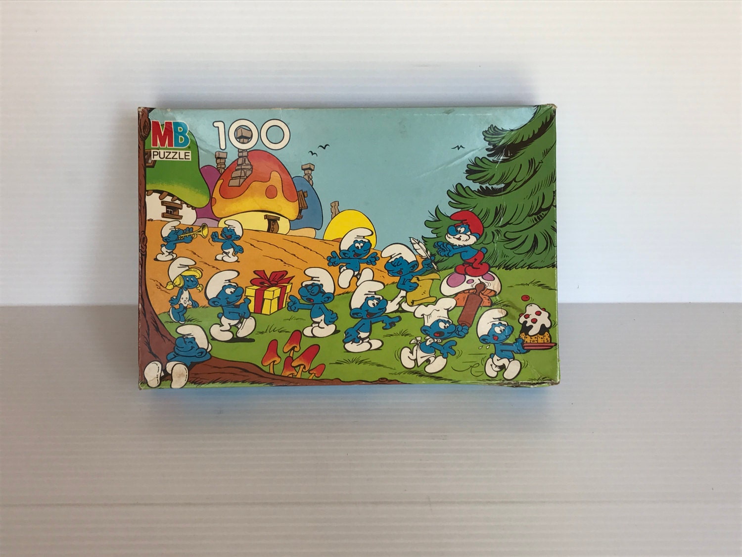 SMURF PUZZLE Vintage Smurf Puzzle 100 Piece Puzzle Puzzle - Etsy Ireland