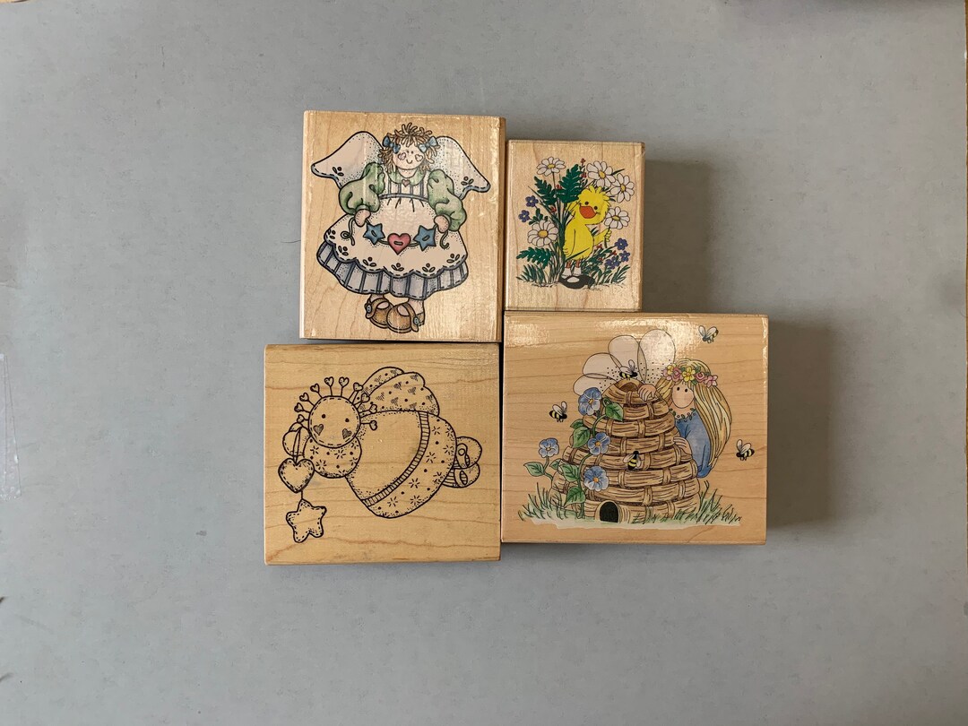 Angel Stamp, Cute Angel Stamp, Suzy’s Zoo Stamp, Duck Stamp, Bee Stamp ...