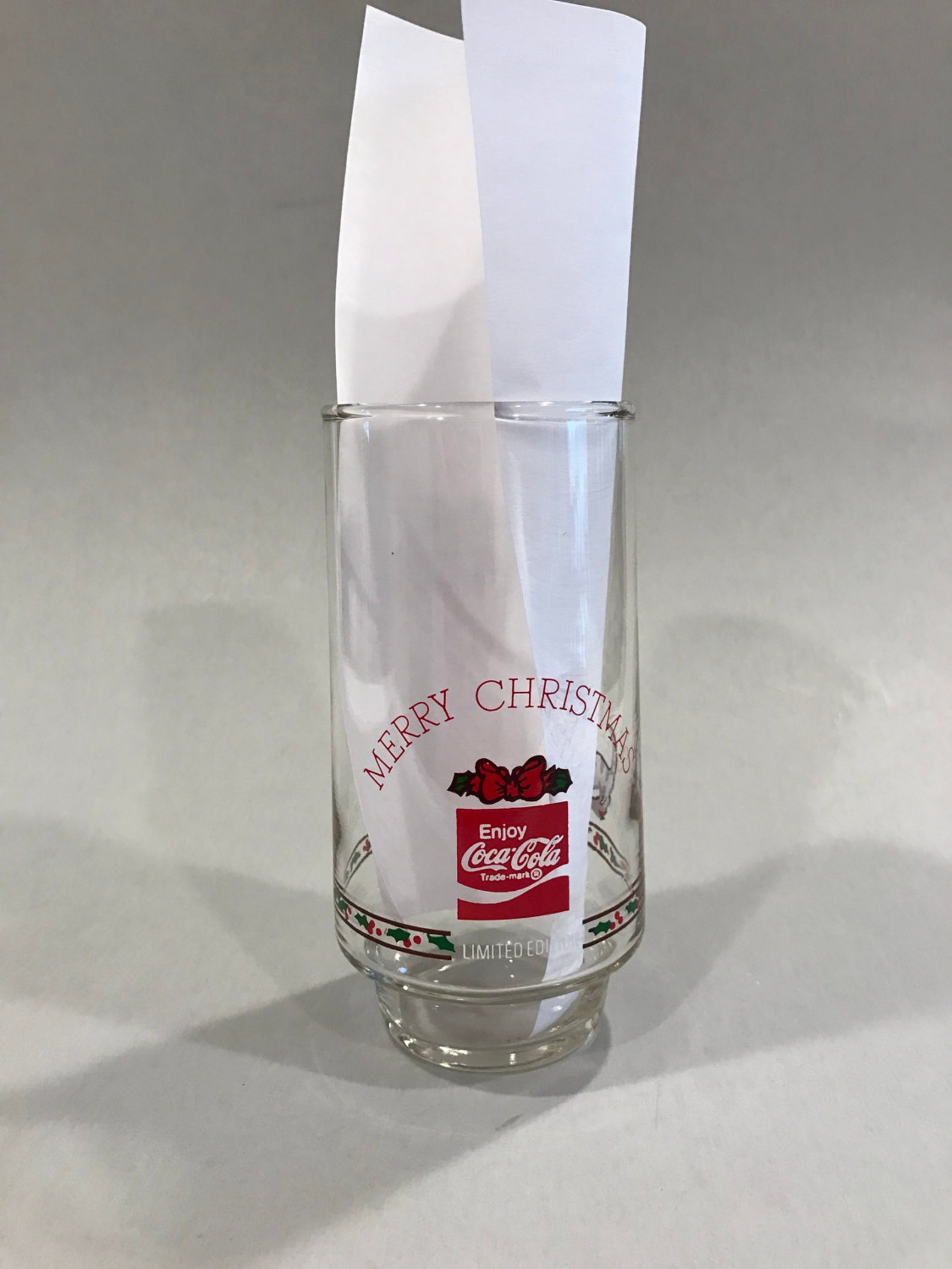 Holly Hobbie Christmas Glass Vintage Holly Hobbie Glass Etsy